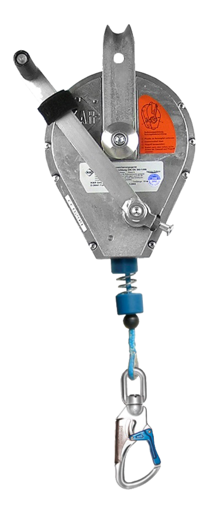 Ikar Fall Arrest Block with Recovery Winch fitted with Dyneema Rope ...